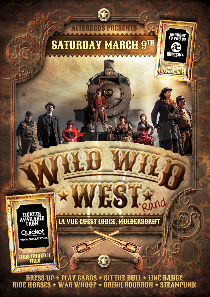Wild Wild West 2019 poster & flyer design – ::pixelmagic::