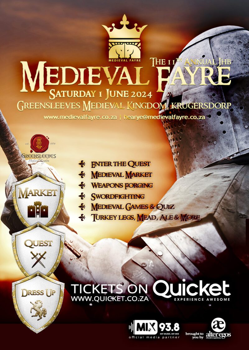 Medieval Fayre 2024 poster & flyer design – ::pixelmagic::