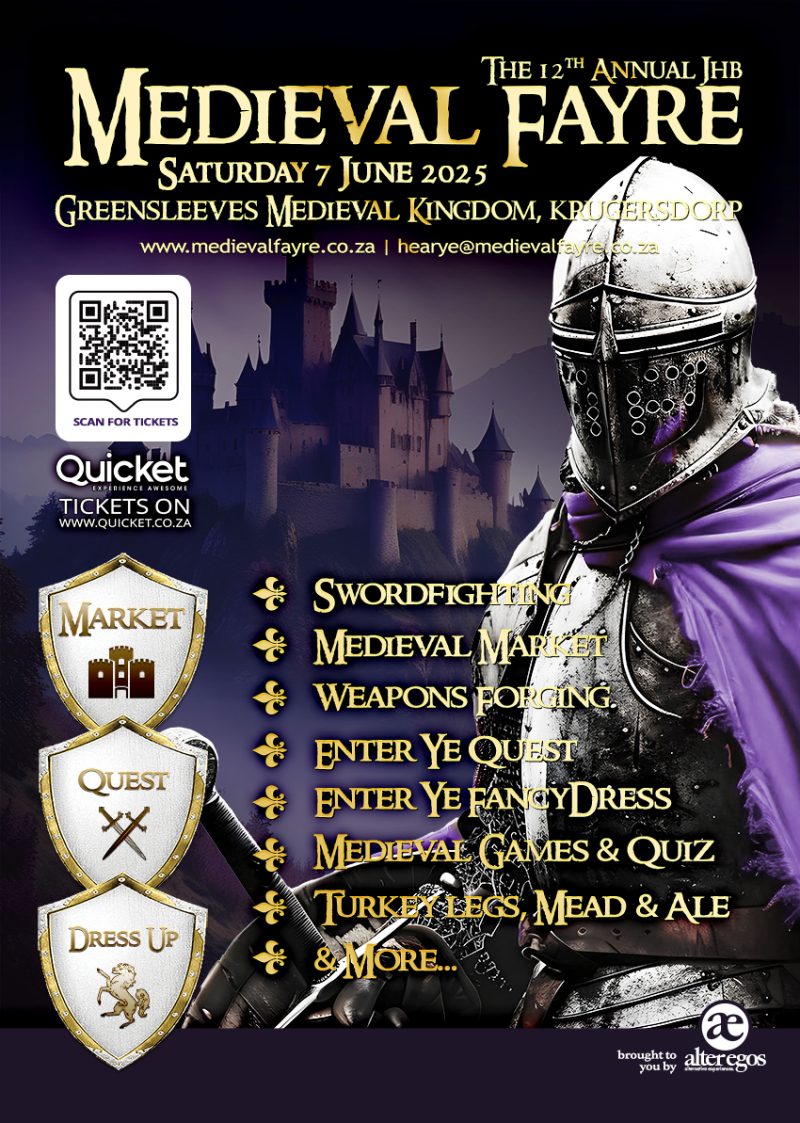 Medieval Fayre 2025 poster & flyer design – ::pixelmagic::